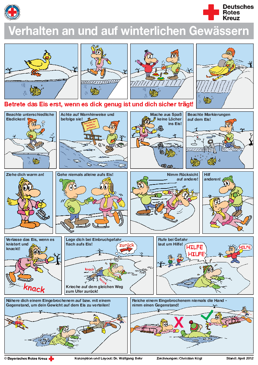 Was macht die Wasserwacht im Winter? - DRK Landesverband Sachsen-Anhalt ...